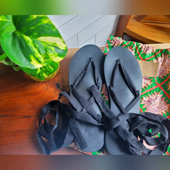 Sseko | Shoes | Seekonk Lace Up Sandal And 7 Extra Ribbons | Poshmark